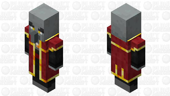 Pyromancer Minecraft Mob Skin