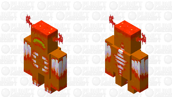 Lava Warden Minecraft Mob Skin