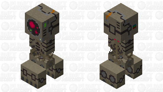 Droid Creeper Minecraft Mob Skin