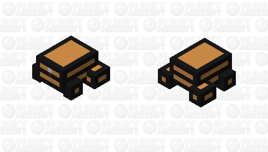 chest frog Minecraft Mob Skin