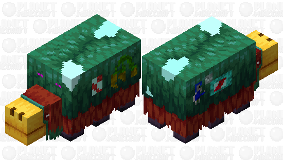 Ancient sniffer Minecraft Mob Skin