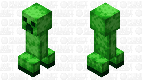 The Creeper (Re-Texture) Minecraft Mob Skin