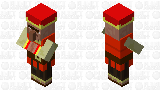 luxury merchant Minecraft Mob Skin