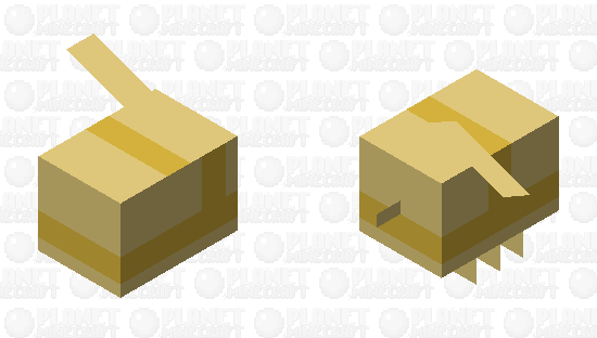 Flying Amazon Box Minecraft Mob Skin
