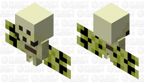 Adventure Time Skeleton Butterfly V2 Minecraft Mob Skin