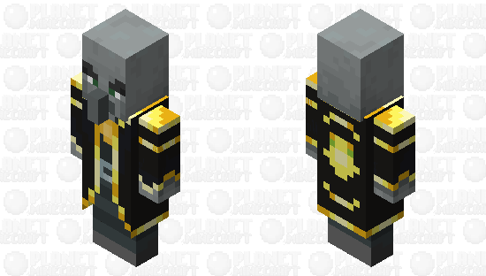 Improved evoker Minecraft Mob Skin