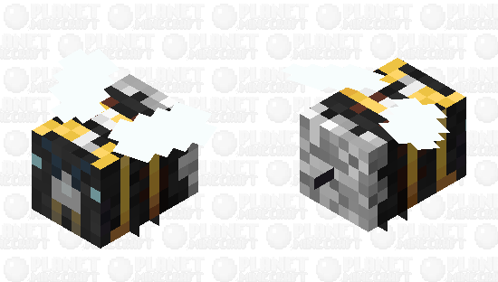 Old Bee Minecraft Mob Skin