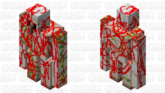 Blood Golem (My version) Minecraft Mob Skin