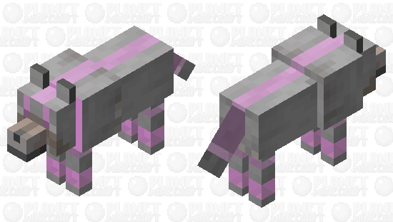 It's a wolf!! See?! Minecraft Mob Skin