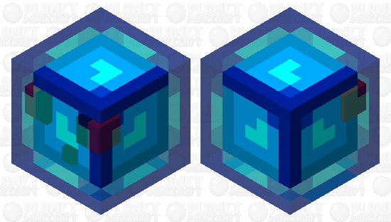 Blue Slime Minecraft Mob Skin
