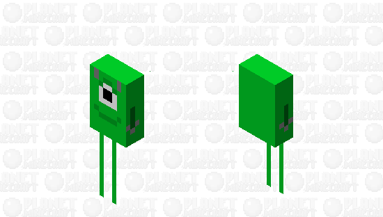 Mike Wazowski Minecraft Mob Skin