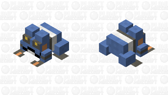 Croagunk Frog Minecraft Mob Skin