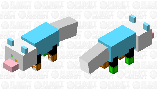 mysticat fox Minecraft Mob Skin