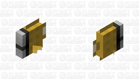 Sunburst Butterflyfish Minecraft Mob Skin