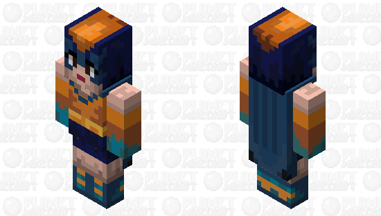 Hamster and Gretel - the Destructress Minecraft Mob Skin