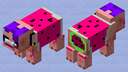 Cute watermelon pig Minecraft Mob Skin