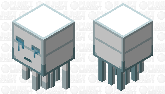 Ghast Minecraft Mob Skin