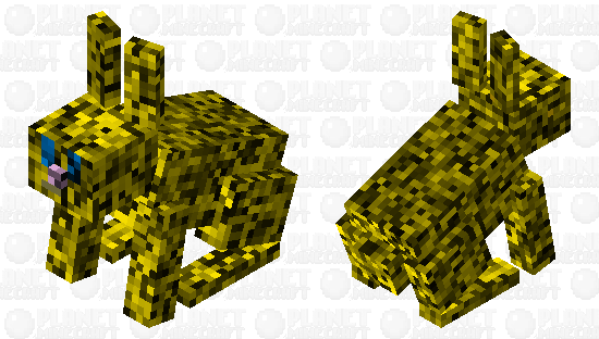 camouflage rabbit Minecraft Mob Skin