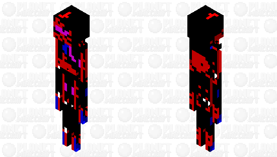 Corrupted Enderman Minecraft Mob Skin