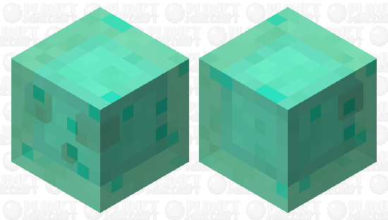 blue slime Minecraft Mob Skin