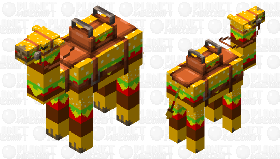 Burber camel Minecraft Mob Skin