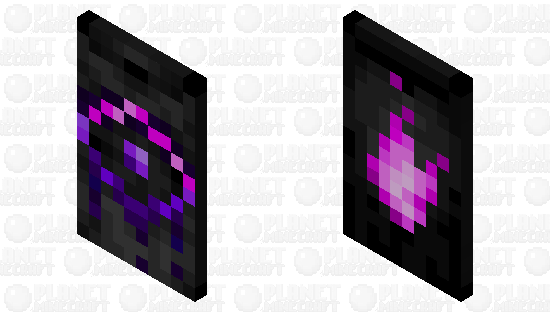 Eye/Flame Cape Minecraft Mob Skin