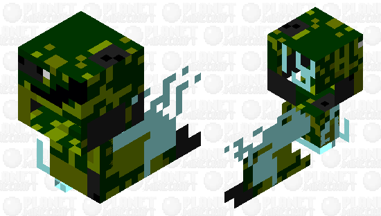 Military electryc Minecraft Mob Skin