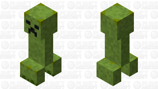 Movie creeper (from the trailer) Minecraft Mob Skin