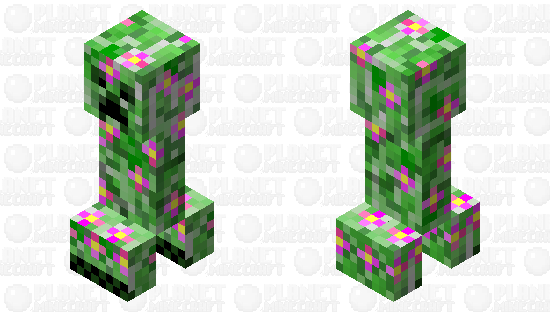 flower creeper Minecraft Mob Skin
