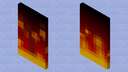 Lava Lake Cape Minecraft Mob Skin