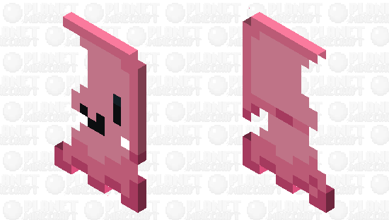 Ripped kirbily Cape (for zombie skin) Minecraft Mob Skin