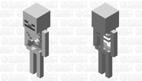 Simpl: Skeleton Minecraft Mob Skin