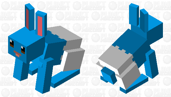 Azumarill (yes i know its cursed) Minecraft Mob Skin