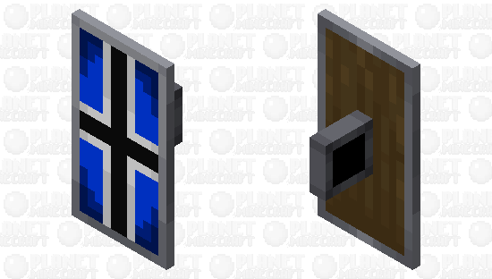 blue shield Minecraft Mob Skin