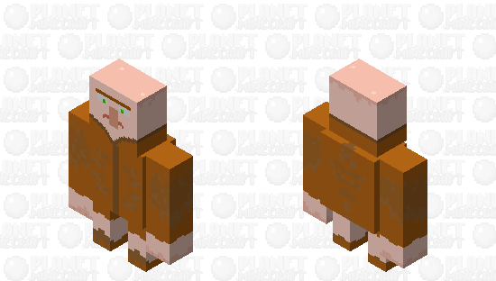 Strong Villager Minecraft Mob Skin