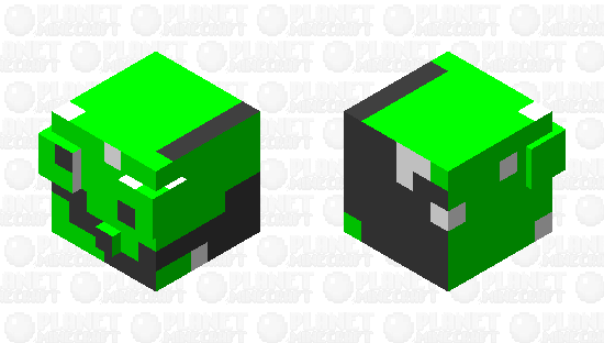 Hacker DUNO slime Minecraft Mob Skin