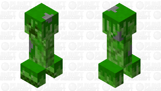 jungle creeper Minecraft Mob Skin