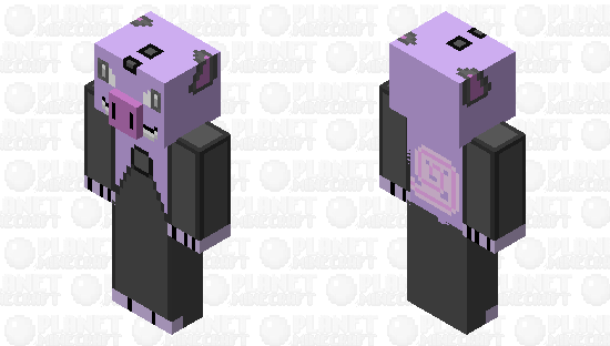Grumpig Pokemon Piglin Replacer Minecraft Mob Skin