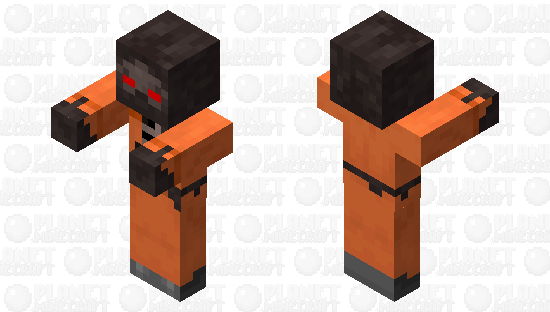 Prison Zombie estilo JAPPA Minecraft Mob Skin