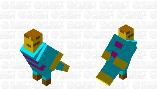 Frisk parrot Minecraft Mob Skin