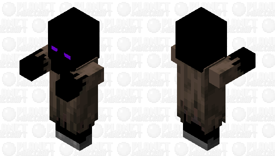 Enderman Villager (Zombie Villager Recolored) Minecraft Mob Skin
