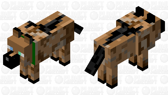 German shepherd mix breed Minecraft Mob Skin