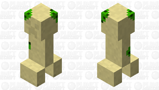 desert creeper Minecraft Mob Skin