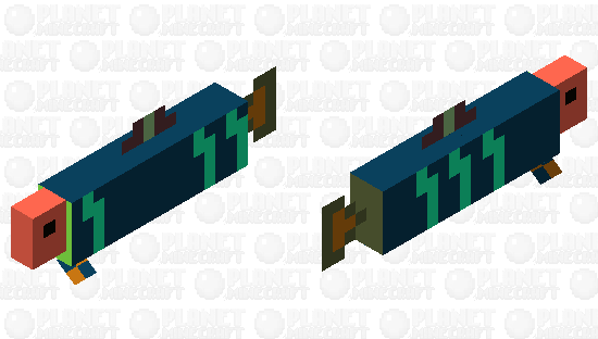 better salmon Minecraft Mob Skin