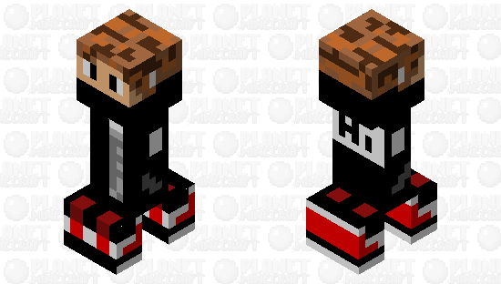 Cool creeper Minecraft Mob Skin