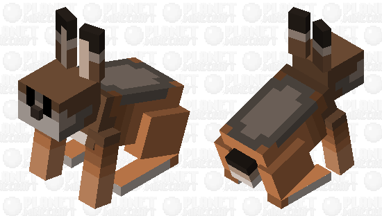 European Hare Minecraft Mob Skin
