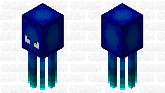 New Squid Minecraft Mob Skin