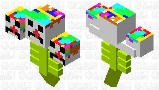 backrooms clown boss Minecraft Mob Skin