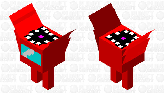 opened sus Minecraft Mob Skin