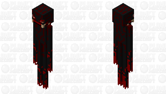 Crimson Enderman (best blood enderman) Minecraft Mob Skin